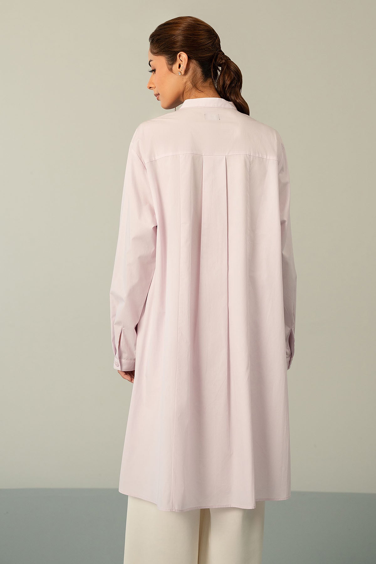 BUTTON DOWN LONG TUNIC – Kiji Retail