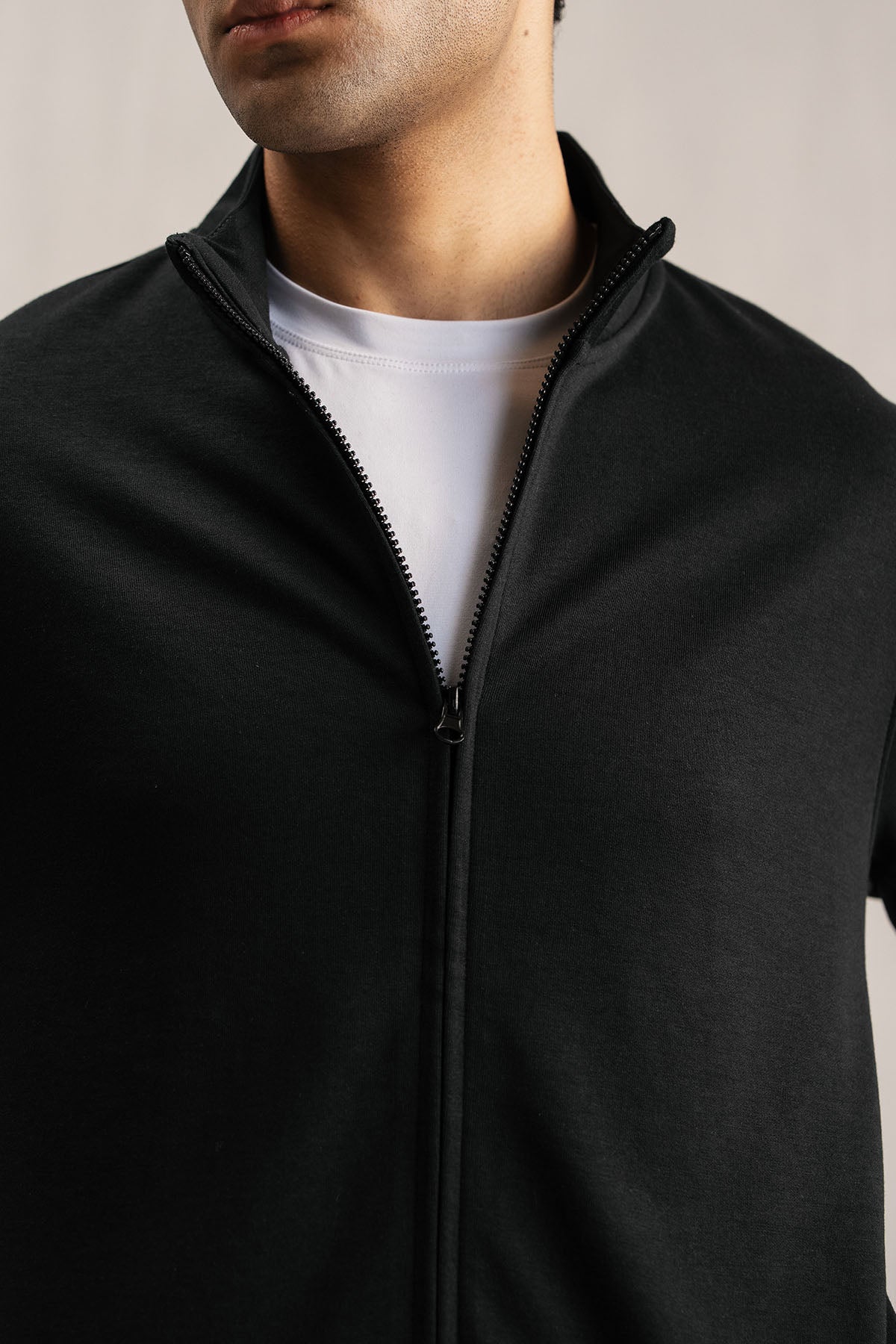 ZIPPER JACKET-DOUBLE KNIT – Kiji Retail